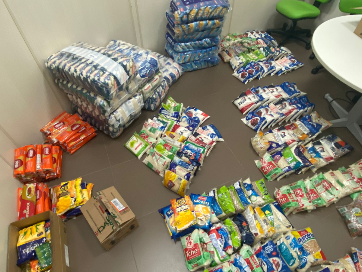 Sistema Sedet arrecada mais de uma tonelada de alimentos durante ...